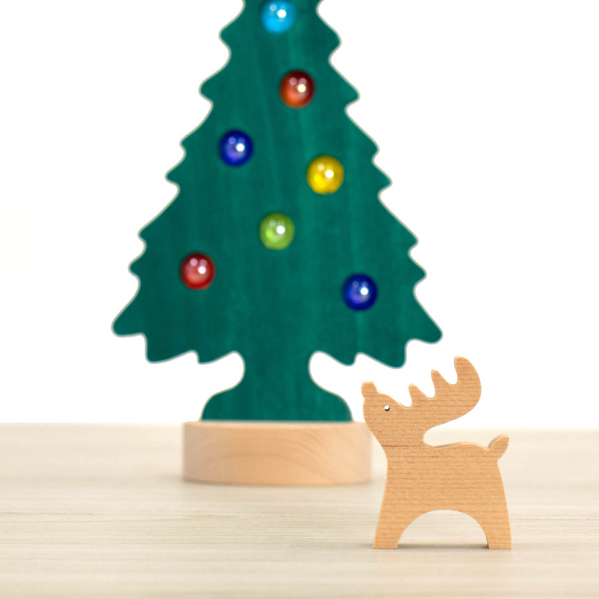 Marble Tree Christmas Ornament Forest Crafts Center Marble Tree ...